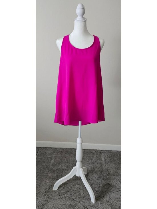 Charming Charlie | Tops | Charming Charlie Womens Fuschia Bow Back Tank ...